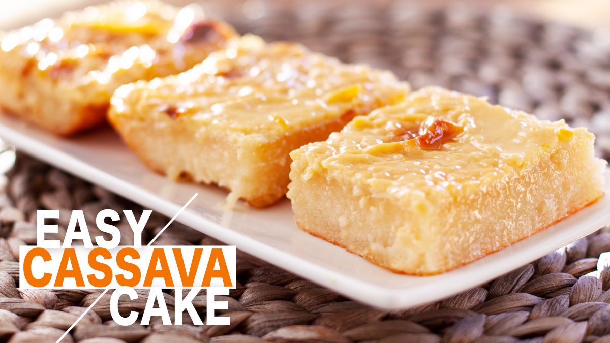 How to Make Easy Cassava cake / Best Cassava Cake Recipe / Filipino ...